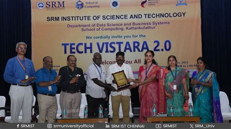 Srm Ist Chennai On Linkedin Srmist Techvistara Datascience