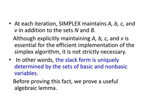 Ppt The Simplex Algorithm Powerpoint Presentation Free Download Id