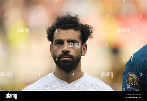 Mohamed Salah Captain Of Egypt During Egypt Versus Ivory Coast