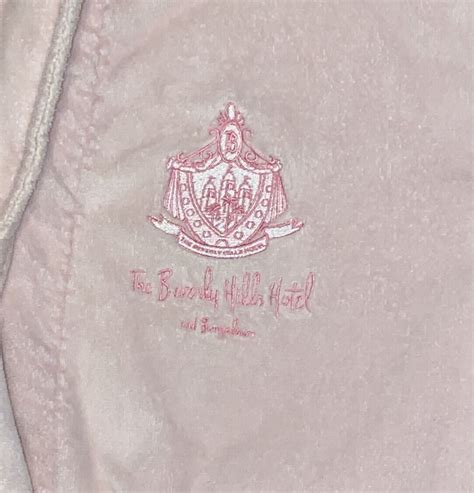 The Beverly Hills Hotel And Bungalows Luxury Bathrobe Gem