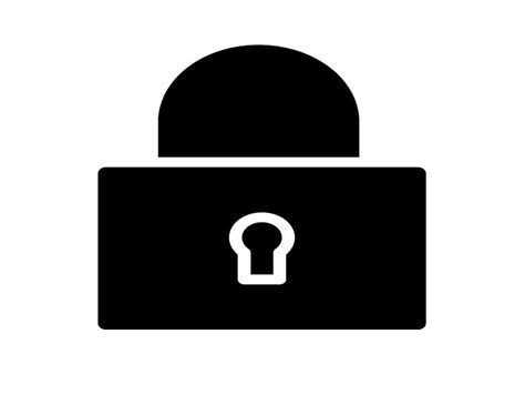 Lock Graphic By Mzstore · Creative Fabrica