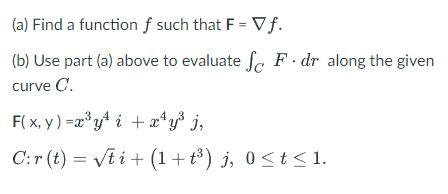 Solved A Find A Function F Such That F F B Use Part Chegg Com