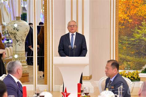 北 최선희 북러 친선 가장 공고한 불패의 동맹…신조약 1주년 연회 뉴스1