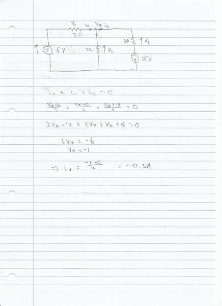 Problem Involving Source Transformation And Nodal Analysis • Physics Forums