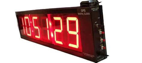 Gps Synchronization Digital Clock4 Inch 6 Digit At ₹ 12500 Skylark