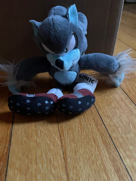 Sonic The Hedgehog Werehog Plush Werewolf 7 Wolf Gray Figure Jazwares