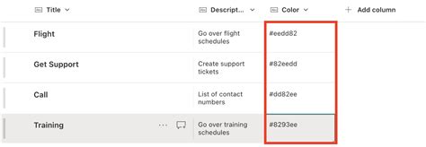 How To Dynamically Set Colors From A Sharepoint List Shortpoint Support