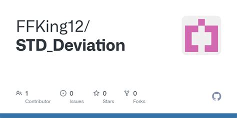 Github Ffking12stddeviation