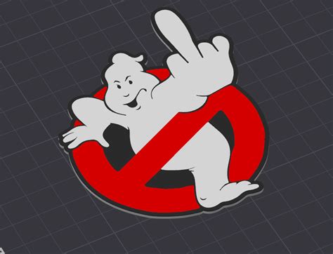 3mf File Patch Ghostbusters V2 🔫 Step ・design To Download And 3d Print