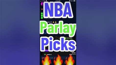 Best Nba Picks And Parlays Today 1117 555 Nba Parlay Youtube