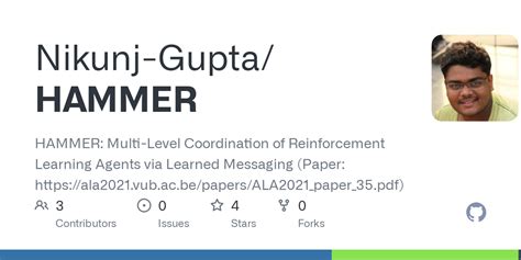 Github Nikunj Gupta Hammer Hammer Multi Level Coordination Of