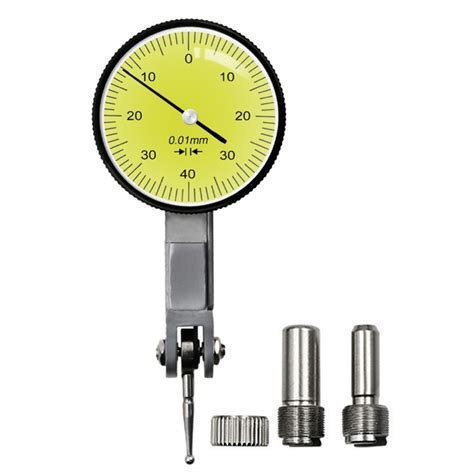 dovetail rails test indicator accurate measurement comparator dial