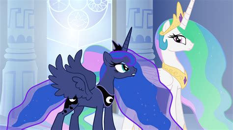 Mlp Snowdrop And Luna