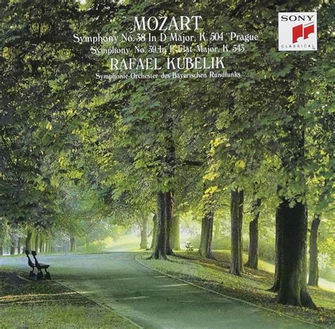Rafael Kubelik Mozart Symphonies 38 And 39 Bavarian Radio Symphony