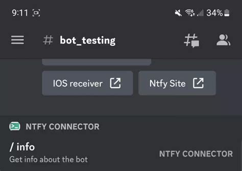 An Advanced Modal Based Bot For Interacting With The Ntfy Sh API