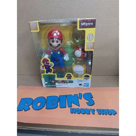 Sh Figuarts Shf Super Mario With Extra Parts Opened Shopee Philippines