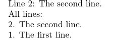 Glossaries Creating A Database Containing Numbered Blocks Of Tex Code