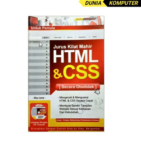 Jual Buku Komputer Jurus Kilat Mahir HTML CSS Shopee Indonesia