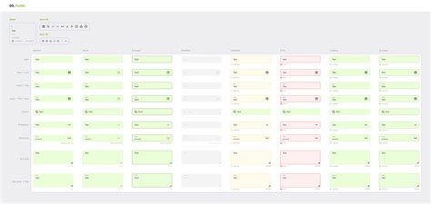 ui kit design system behance