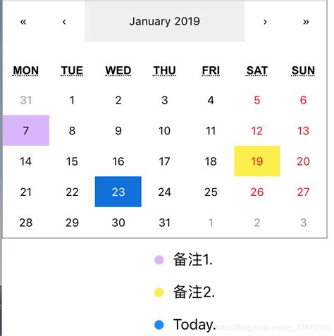 React Calendar 日历，react Daterange Picker选取时间段 Csdn博客