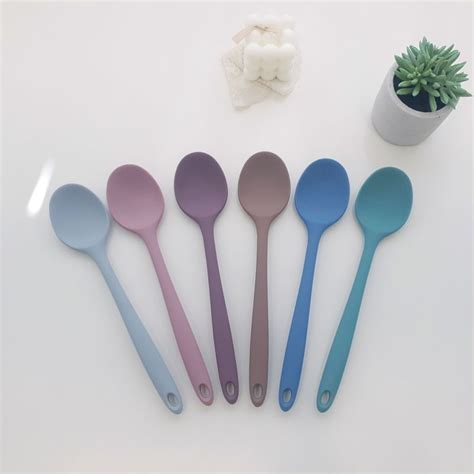 국산 실리콘 다용도 볶음스푼 요리스푼 스파츌라 6colors 위시버킷