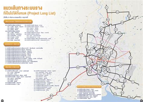ร่างแผนแม่บทรถไฟฟ้าฉบับใหม่ กรุงเทพฯ ปริมณฑล ครอบคลุม 33 เส้นทาง