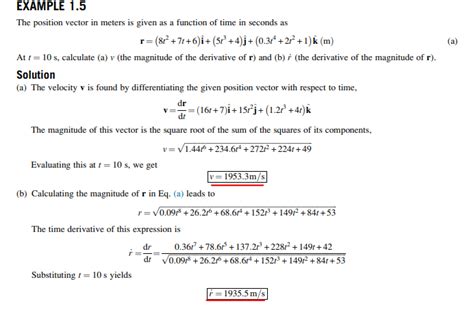 Why Does The Derivative Of The Magnitude Of A Vector Yield A Different Result To The Magnitude
