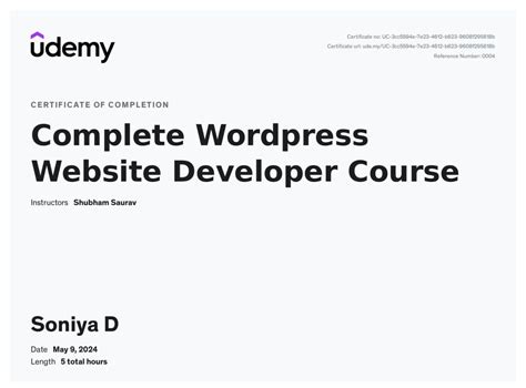 Soniya D On Linkedin Wordpressdeveloper Webdevelopment Udemycourses