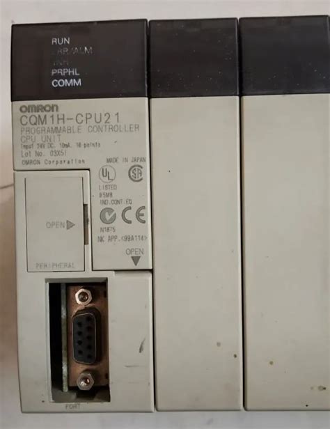 Omron Programmable Controller CQM1H CPU21 At Best Price In Bhavnagar