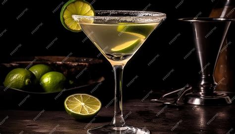 Premium Photo Fresh Citrus Mojito With Lime Lemon And Mint Leaf