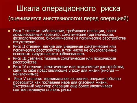 Предоперационный период Операция Послеоперационный период