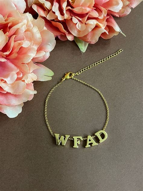 Custom Gold Plated Personalized Name Bracelets Digital Dress Room