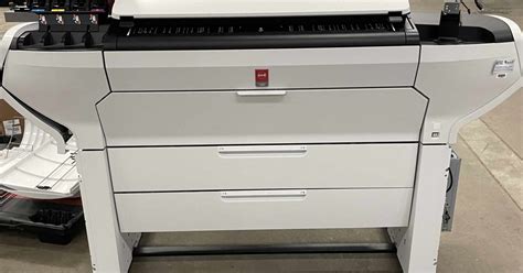 Used Oce Colorwave 3500 Plotter Bidcorp Auctions
