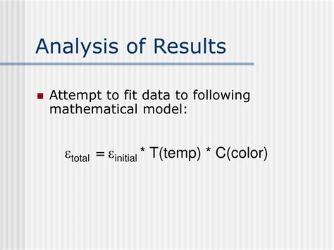 Ppt High Temperature Emissivity Measurement Powerpoint Presentation Free Download Id300763