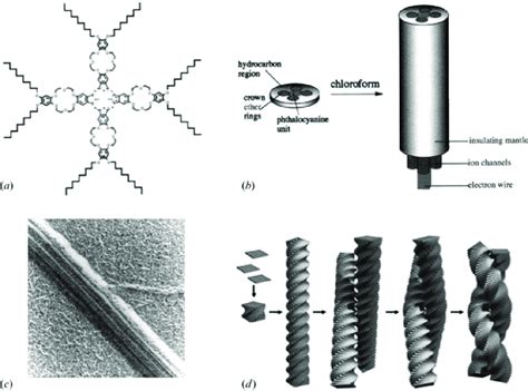 Liquid Crystalline Crown Ether Phthalocyanine A And A Molecular Cable