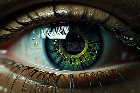 未来派科技的人工智能识别技术图片素材 正版创意图片600863941 摄图网