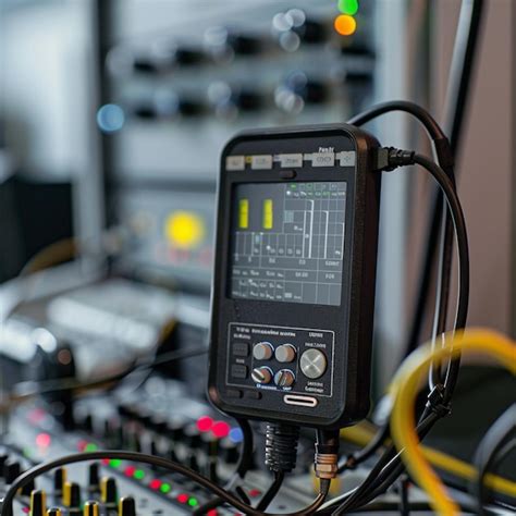 A Sound Level Meter Checking Noise Levels In An Environment Premium