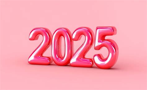 The Design Of The Letter 2025 Is Happy New Year 2025 The Design Is In
