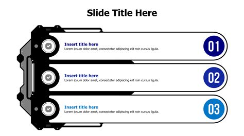 6 Points Circles With Numbers Infographic Inforgraphics And Slides