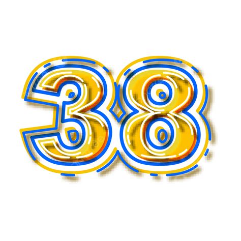 벡터 글꼴 알파벳 번호 38 번호 상징 기호 Png 일러스트 및 벡터 에 대한 무료 다운로드 Pngtree