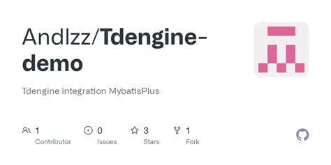 Github Andlzztdengine Demo Tdengine Integration Mybatisplus Github Andlzztdengine Demo Tdengine Integration Mybatisplus