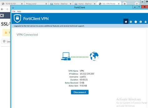 Technical Tip How To Configure Split Tunnel For S Fortinet Community