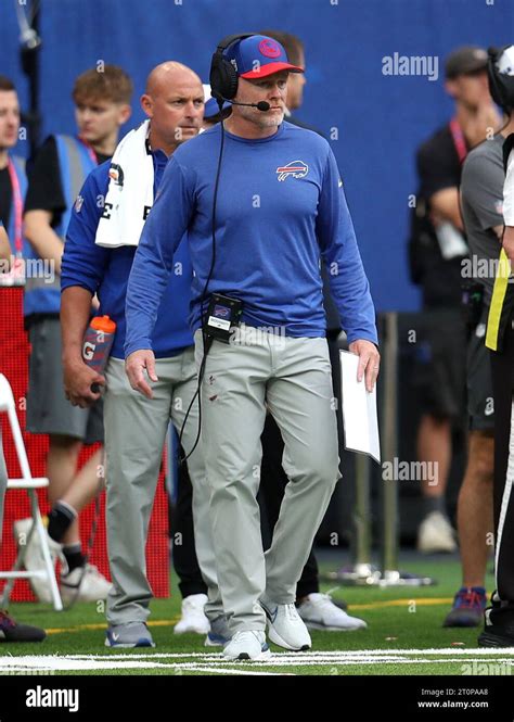 Buffalo Bills Head Coach Sean Mcdermott During The Nfl International