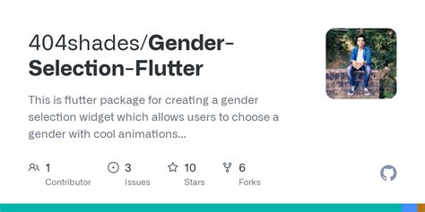 Github Shades Gender Selection Flutter This Is Flutter Package