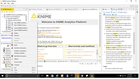 Knime Report Designer Missing In Update Sitezip Knime Analytics