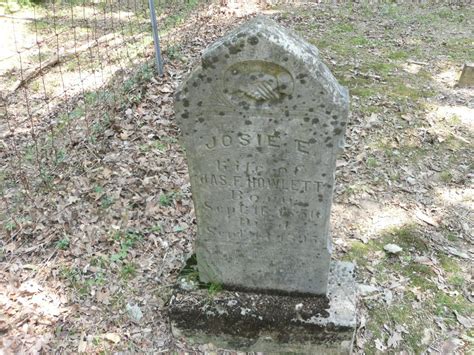 Josie E Howlett 1856 1895 Find A Grave Memorial