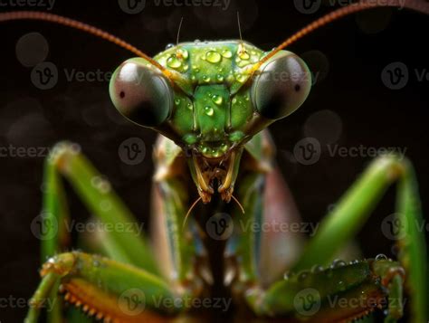 Mantis Portrait Created With Generative Ai Technology 29579917 Stock