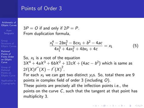 Elliptic Curve Cryptography Arithmetic Behind Ppt