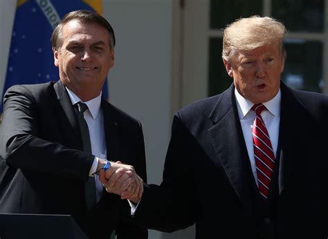 Trump Admira “duro Trabajo” Del Presidente Bolsonaro Con La Gente El