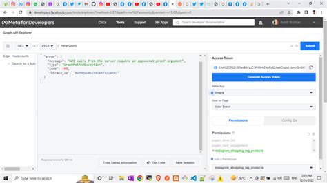 Api Calls From The Server Require An Appsecretproof Argument Devops Freelancer